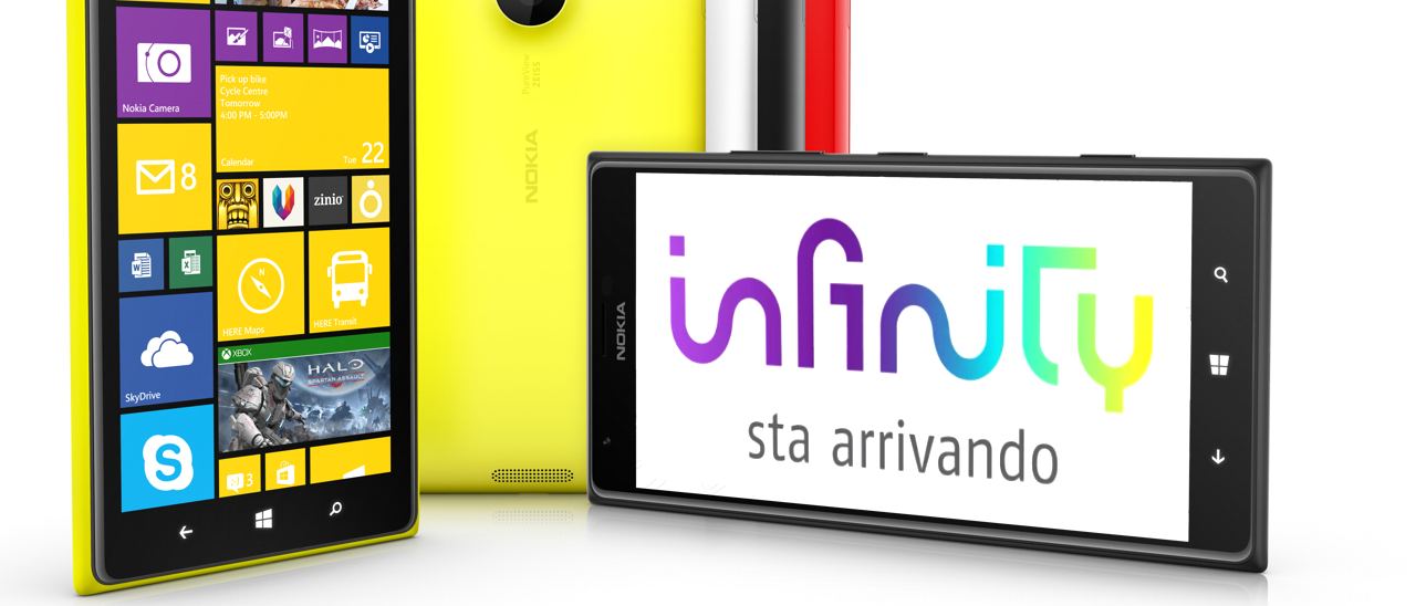 Infinity sbarca sul mondo Nokia Lumia - Webnews