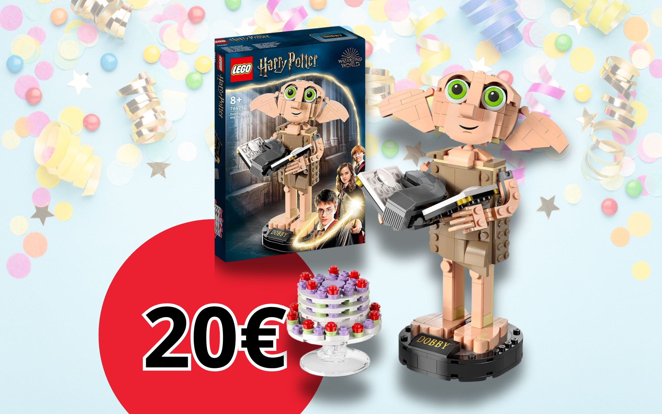 Lego Harry Potter: Dobby L'Elfo al MINIMO STORICO su Amazon - Webnews