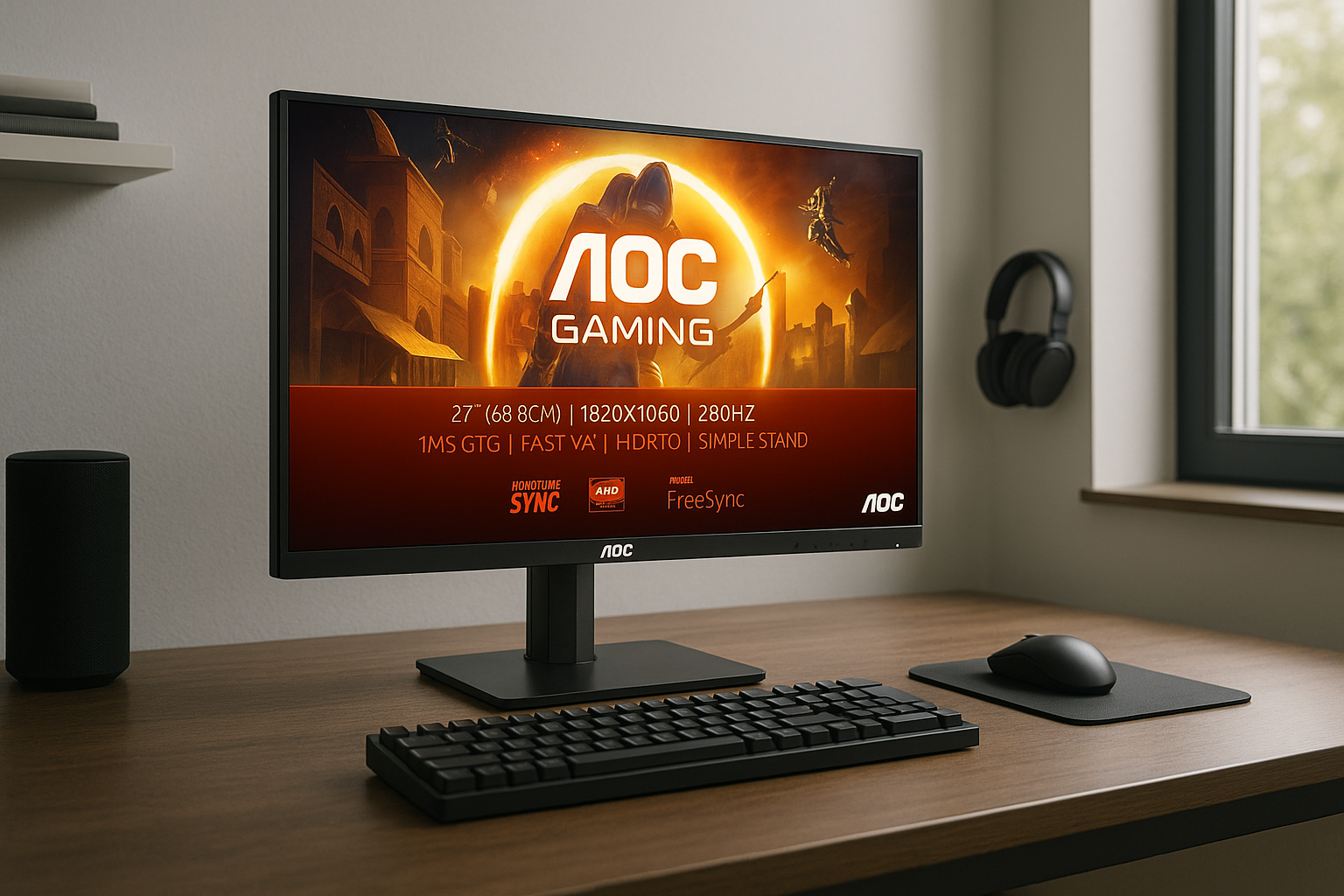 AOC C27G4ZXED crolla di prezzo: il monitor curvo è un vero affare su Amazon