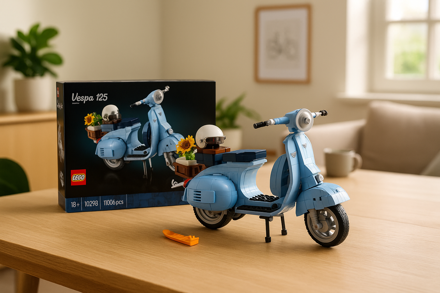 LEGO Icons Vespa 125: stile senza tempo oggi in offerta a 74,99 euro su ...