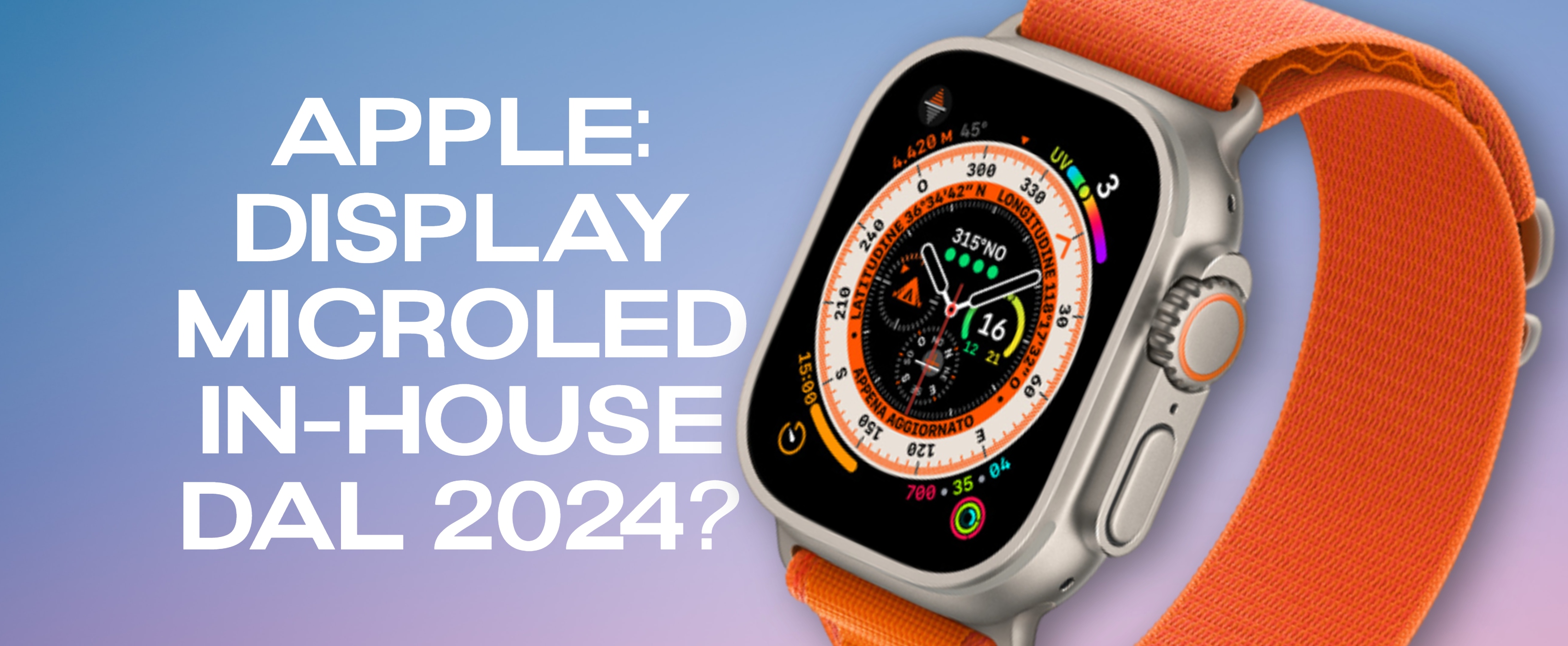 Apple dal 2024 progetterà i suoi display MicroLED? - Melablog