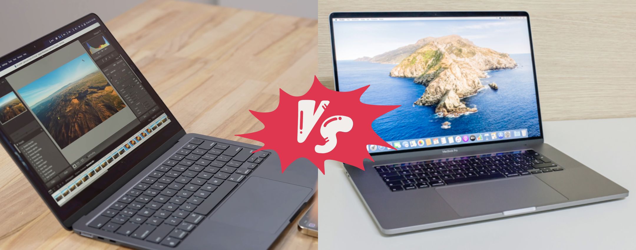 MacBook Air da 15 pollici vs MacBook Pro Intel da 16 pollici: un ...
